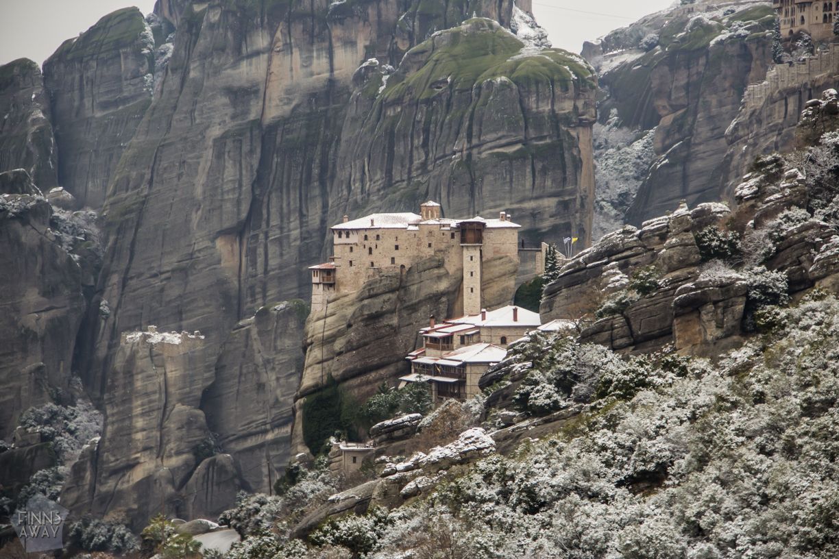 Greece: Visiting Meteora in winter | FinnsAway travel blog