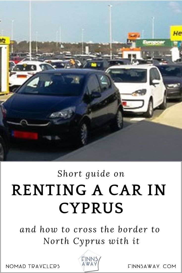 Renting a car in Cyprus | FinnsAway travel blog