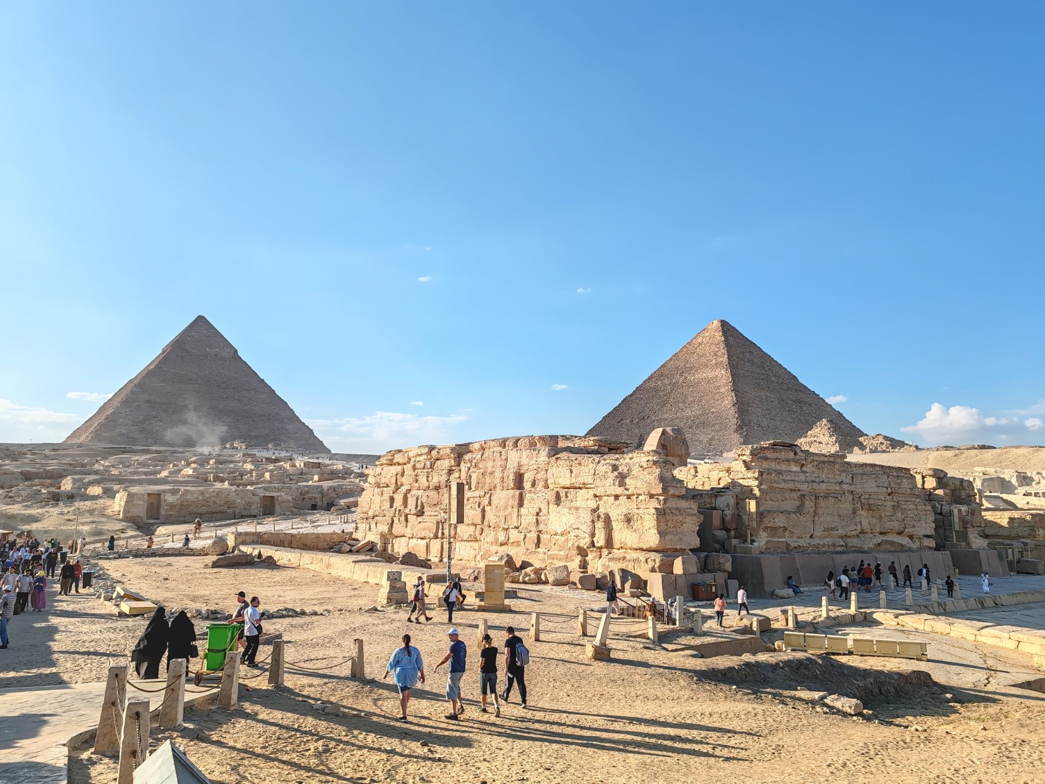 The Giza pyramids, Saqqara and the Cairo Citadel in Egypt