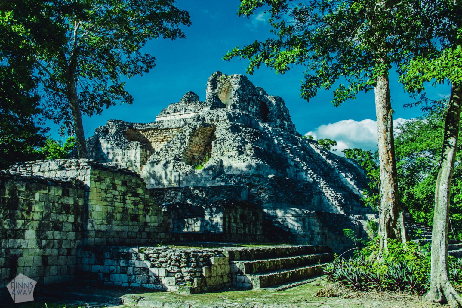 Yucatan Peninsula: Becan Ruins | FinnsAway travel blog
