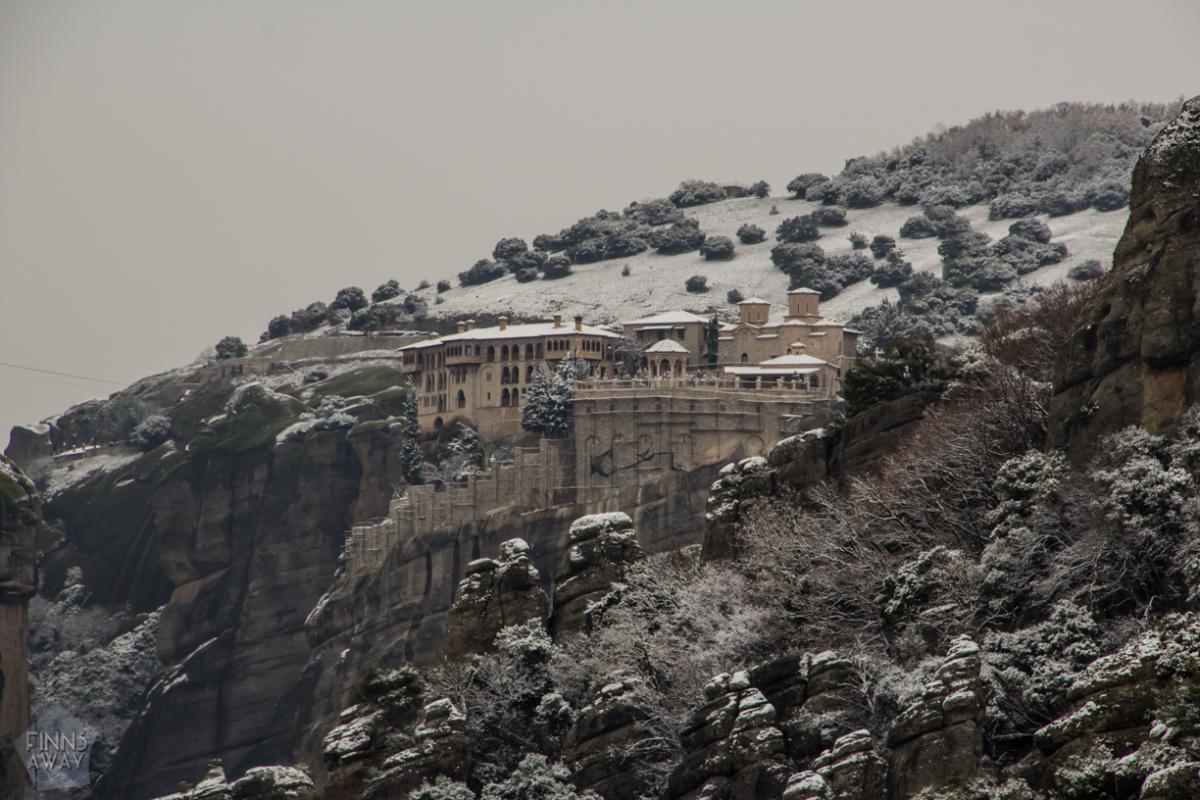 Greece: Visiting Meteora in winter | FinnsAway travel blog