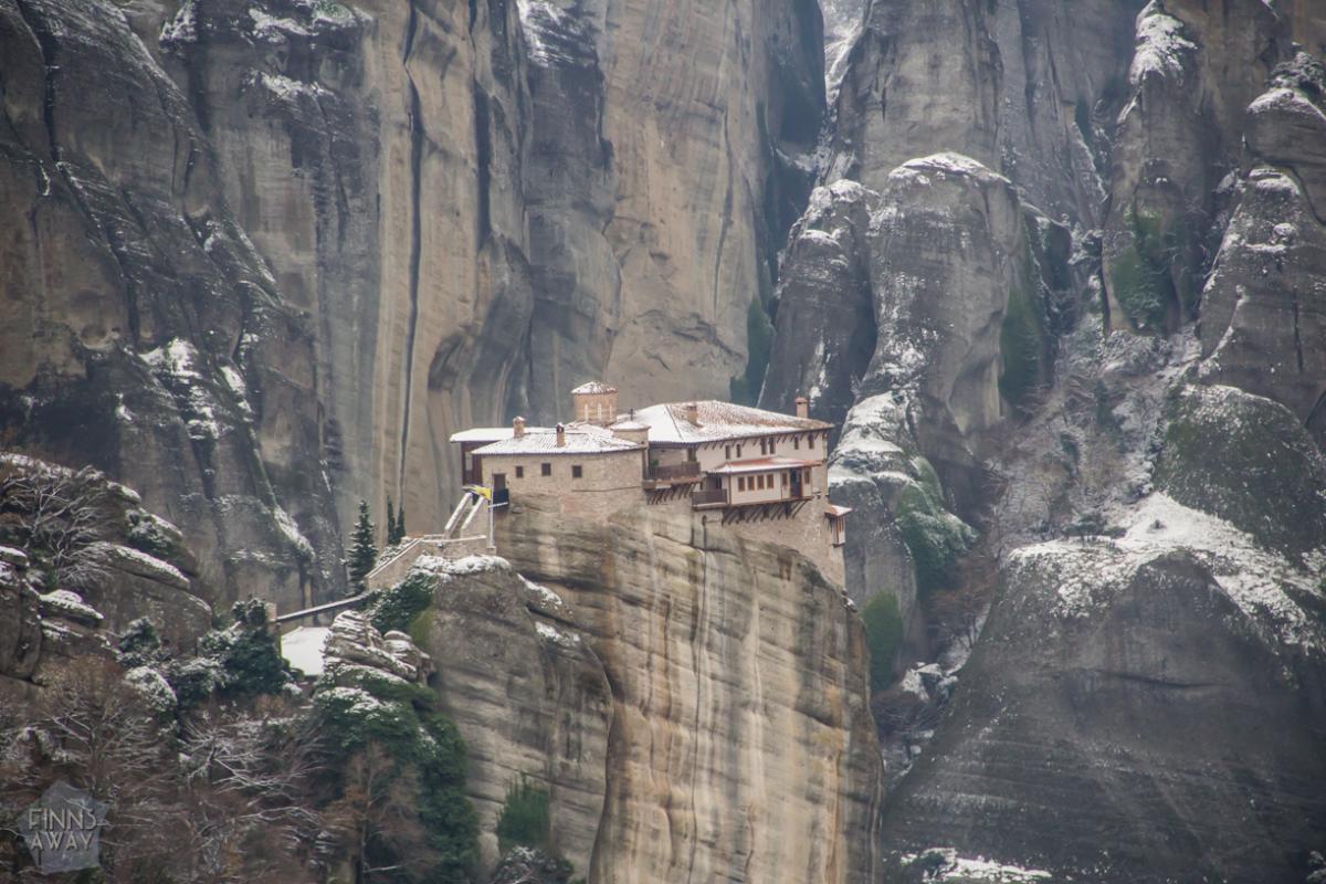 Greece: Visiting Meteora in winter | FinnsAway travel blog