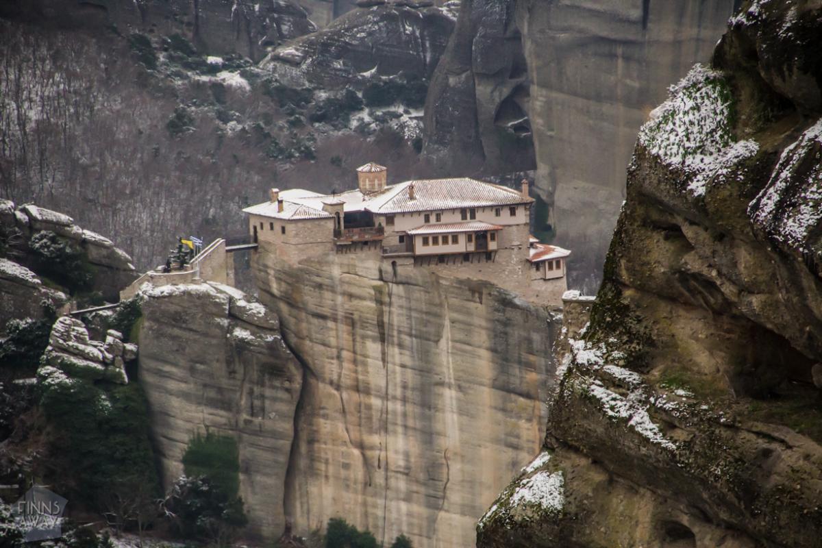 Greece: Visiting Meteora in winter | FinnsAway travel blog
